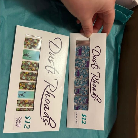 Other | Dusti Rhoads 10 Real Nail Polish Strips | Poshmark